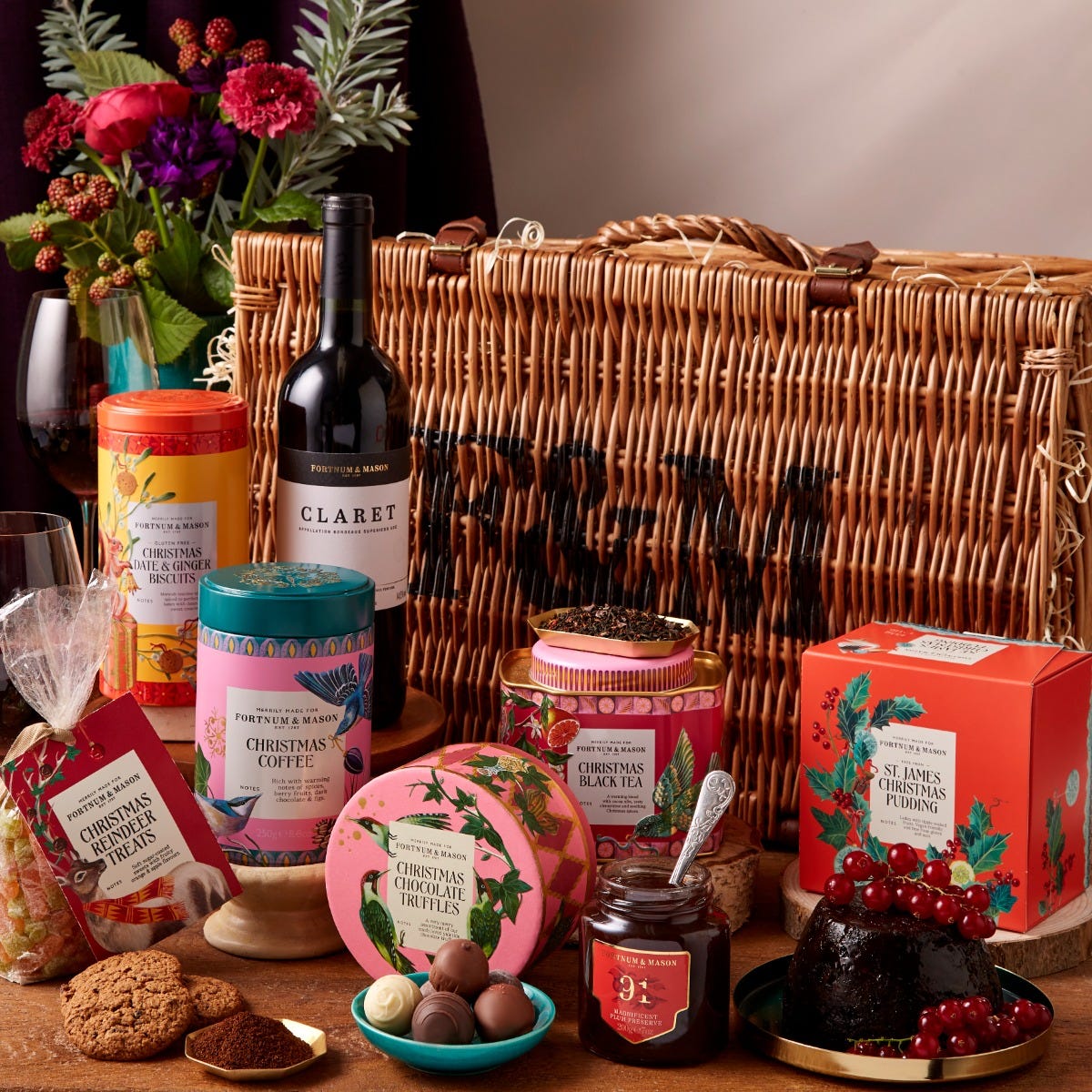 Fortnum & mason hampers store