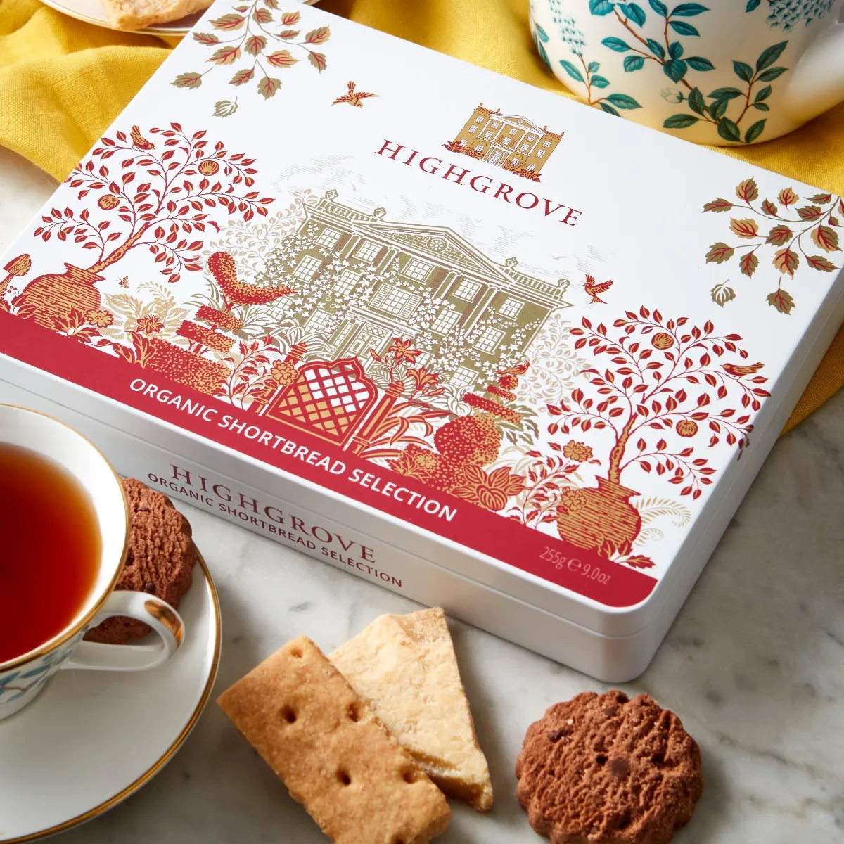 Highgrove Shortbread Selection Tin, 255g